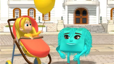 Я летаю на воздушном шарике Зебра в клеточку Песенки мультики для детей Детские песни