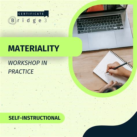 Materiality Workshop In Practice Based On Impact Materiality