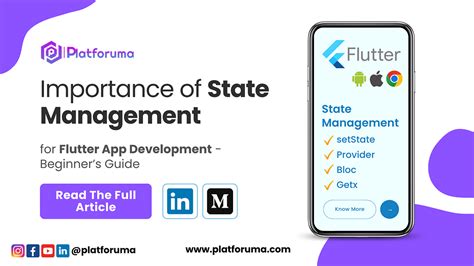Importance Of State Management For Flutter App Development By