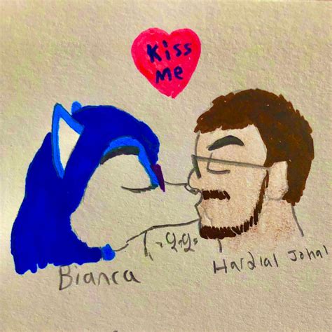 Hardial Johal And Bianca Participate In Kiss Me By Lugialover249 On