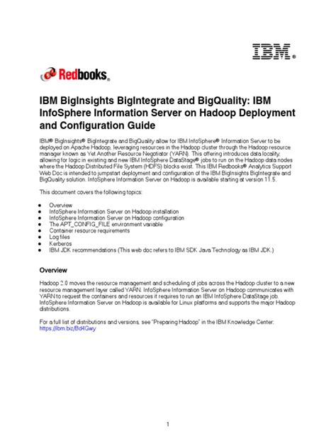 Tip Ds On Hadoop Pdf Apache Hadoop Library Computing