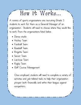 Grade 3 Multiplication And Division Project Based Learning Unit By Tech Girls