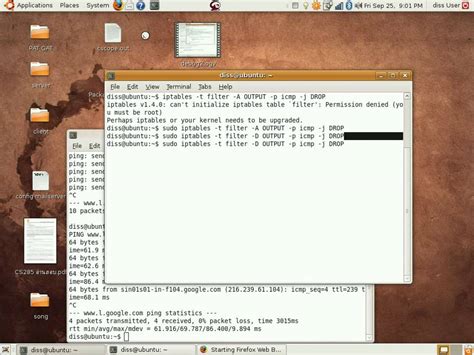 How To Configure Firewall In Linux By Using Iptables Youtube