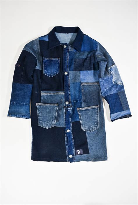 If Denim Handcrafted Sustainable Patchwork Jacket