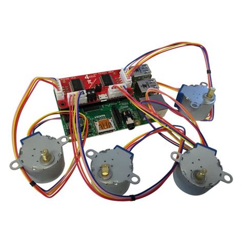 4tronix Pistep2 Quad Stepper Motor Control Board For Raspberry Pi Australia