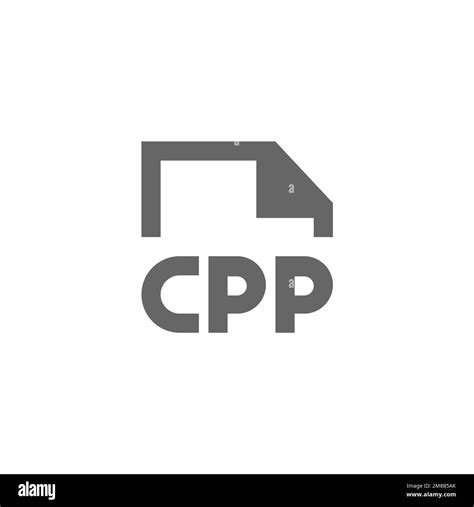 ccp file type flat icon graphic resource template vector illustration