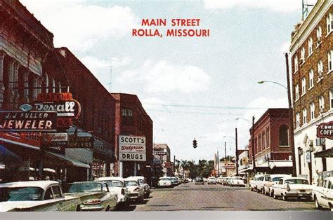 Rolla Mo University Map Rolla Missouri Rolla Missouri On Map Rolla Mo