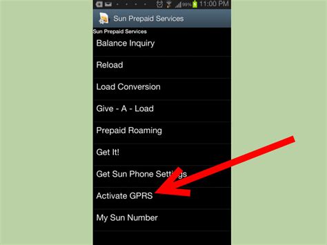 How To Activate GPRS 3 Steps With Easy Pictures