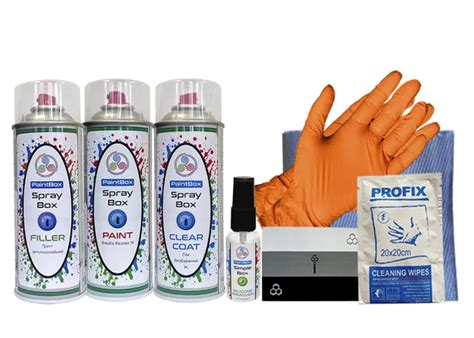 Фарба в балончиках для автомобіля Spraybox ≡ купити фарбу для авто в