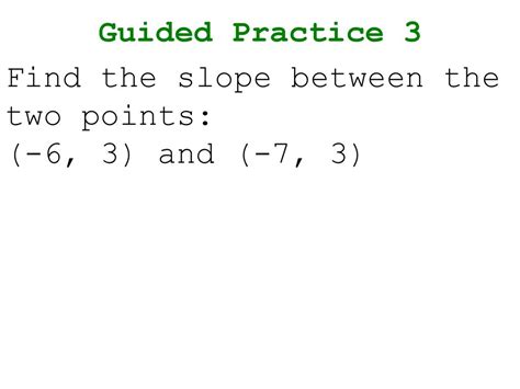 slope between two points ppt download