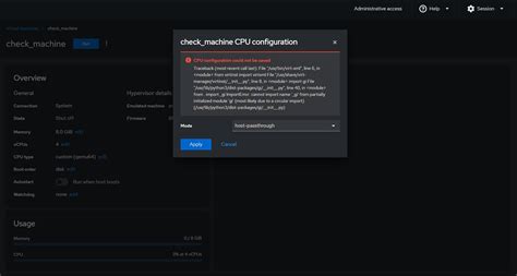 Virtual Machine VM Config Issues Issue Cockpit Project Cockpit Machines GitHub