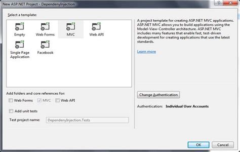 Dependency Injection In Mvc