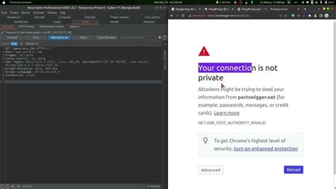 How To Configure Burp Suite With Any Browser Bypass Any Error Youtube