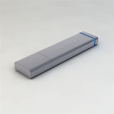 Usb Stick 3d Model 19 3ds C4d Fbx Obj Free3d