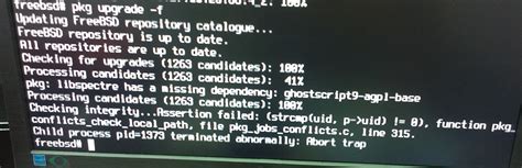 Solved Pkg Conflicts The FreeBSD Forums