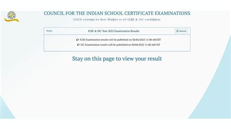 CISCE ISC ICSE Result Date And Time OUT Results To Be Declared At AM On April