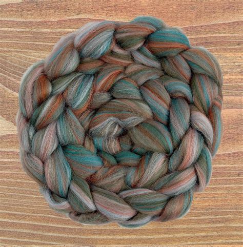 89 Eurkg Combed Top Bluefaced Leicester Spinning Wool 100g Spinning