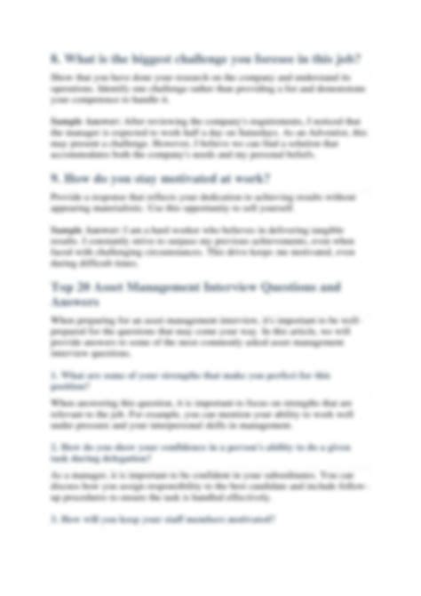 Solution It Asset Management Interview Question And Answers Studypool Solution It Asset Management Interview Question And Answers Studypool