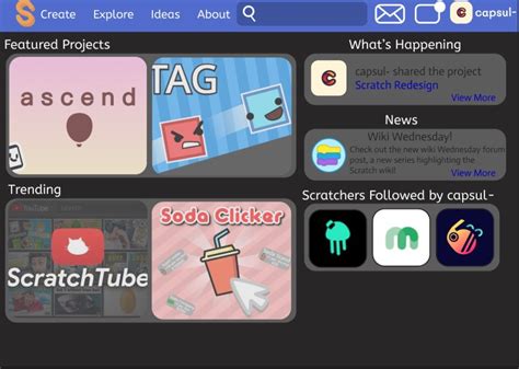Scratch Redesign Figma