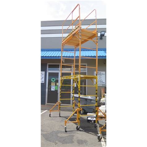 Werner Srs 72 Steel 6 Rolling Scaffold