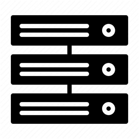 Computer Hardware It Programming Server Service Webdesign Icon