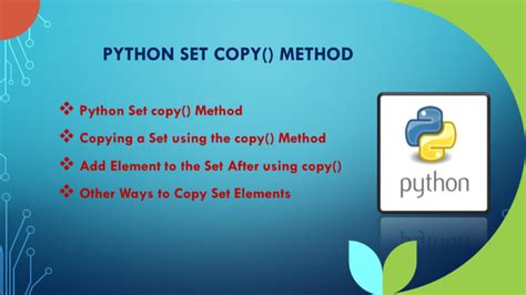 Python Set Copy Method Spark By Examples