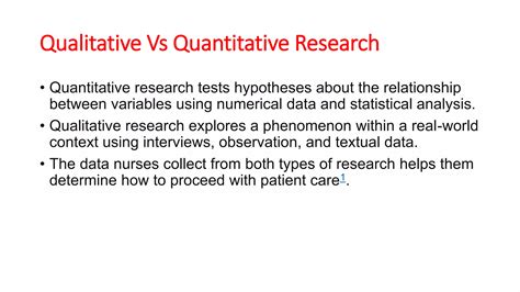Qualitative And Quantitative Research Approaches Pptx