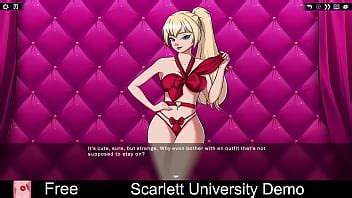 Scarlett University Free Steam Demo Game Visual Novel Adult Eroge Erotic Female