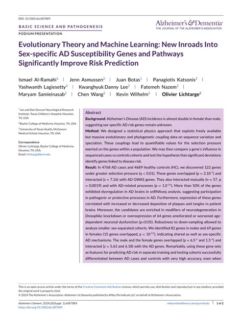 Pdf Evolutionary Theory And Machine Learning New Inroads Into Sex