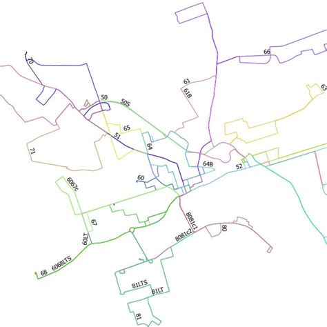 The Codiac Transit Network Download Scientific Diagram
