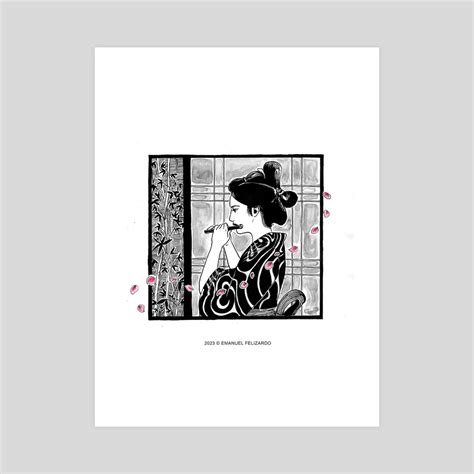 Sakura An Art Print By Emanuel Felizardo Inprnt Sakura An Art Print By Emanuel Felizardo Inprnt