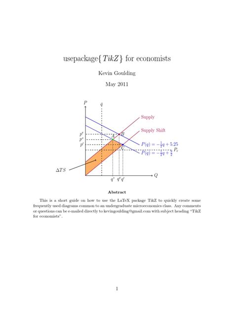 tikz package for economists pdf function mathematics teaching
