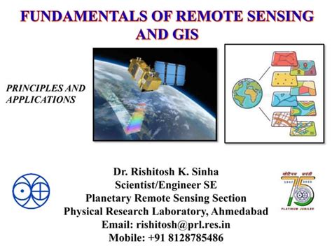 basics of remote sensing and gis pptx