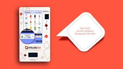 AtelierBox Digital Vending Machine UI And UX Behance