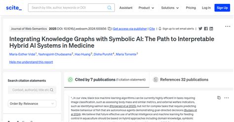 Integrating Knowledge Graphs With Symbolic Ai The Path To Interpretable Hybrid Ai Systems In