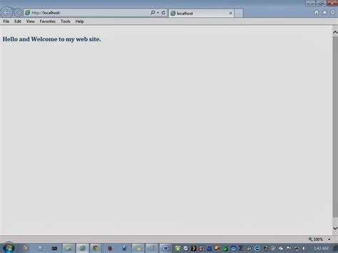 A Web Server On Windows Pro Learn That IT
