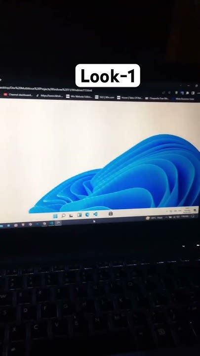 I Created Windows 11😱💻 Htmlcssjavascript Youtubeshorts Viral Windows11 Youtube