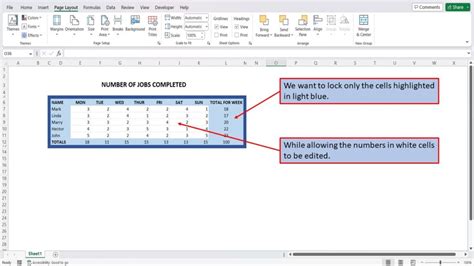 How To Lock Specific Cells In Excel Marks Excel Tips