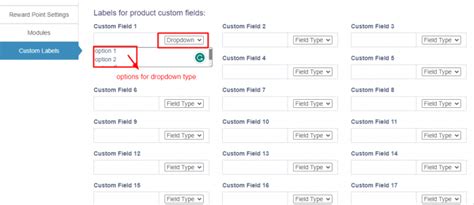 Custom Labels For Products