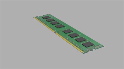 RAM DDR4 Model TurboSquid 2029165