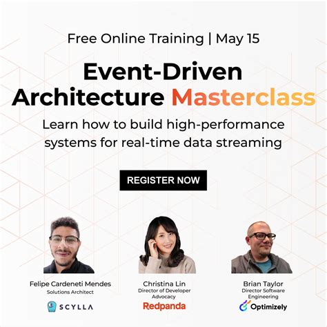 scylladb on linkedin event driven architecture masterclass