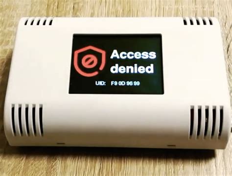 Arduino RFID Reader Using The ArduiTouch MKR Enclosure Electronics Lab