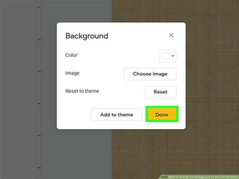 modify template powerpoint