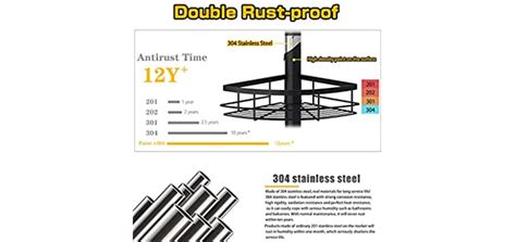 Best Rust Proof Shower Caddy Shower Inspire