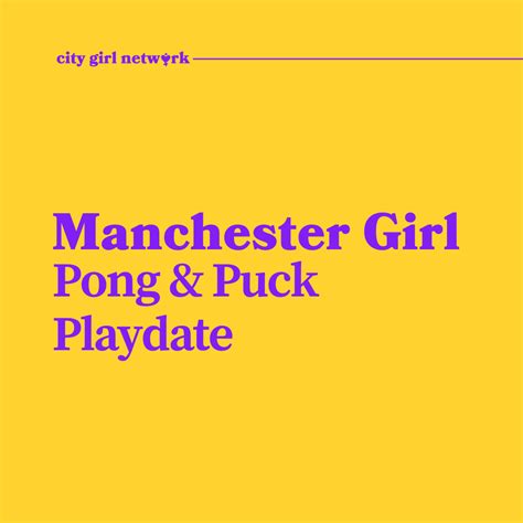 Manchester Girl Pong And Puck Playdate Sip Socialize And Score — City Girl Network