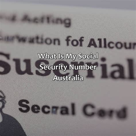 What Is My Social Security Number Australia Retire Gen Z