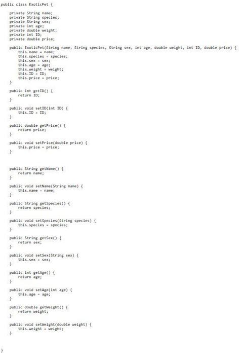 Solved Part A Inheritance Abstraction And Interfaces Chegg