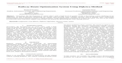 download pdf railway route optimization system using dijkstra … route