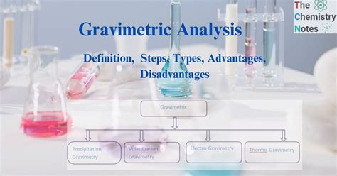 Gravimetric Analysis Steps Types Advantages Disadvantages