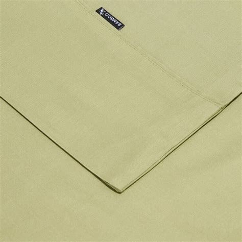 Ramesses 2500 Thread Count Cooling Bamboo Sheet Set Sage